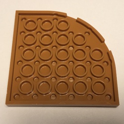 LEGO PART 6003 Plate Round Corner 6 x 6 | Rebrickable - Build with LEGO