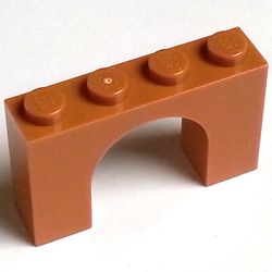 LEGO PART 6182 Brick Arch 1 x 4 x 2 | Rebrickable - Build with LEGO