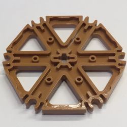 LEGO PART 64566 Technic Plate Rotor 6 Blade with Clip Ends Connected ...