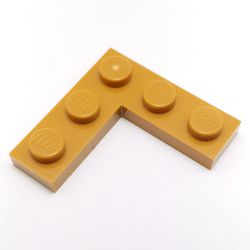 LEGO PART 77844 Plate 3 x 3 Corner | Rebrickable - Build with LEGO