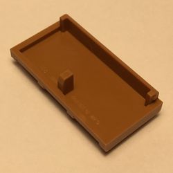 LEGO PART 80835 Treasure Chest Lid, Flat with 2 Studs | Rebrickable ...