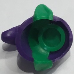LEGO PART 18984pat0002 Hat Drooping with Pointy Ears Bright Green ...