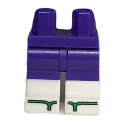 LEGO PART 970c09pat27pr1422 Hips with Dark Purple Legs and White Boots ...