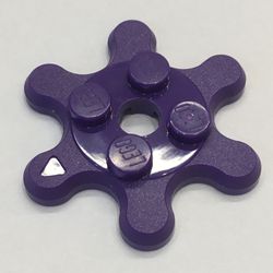 LEGO PART 35442 Plate Special 2 x 2 Splat Gear with 6 Teeth ...