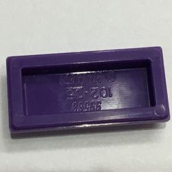 LEGO PART 99563 Tile Special 1 x 2 with Sloped Walls AKA Money / Gold ...