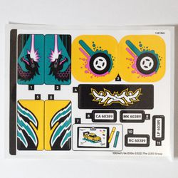LEGO PART 10101461 Sticker Sheet for Set 60389-1 | Rebrickable - Build ...