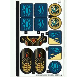 LEGO PART 10103443 Sticker Sheet for Set 71796-1 | Rebrickable - Build with LEGO