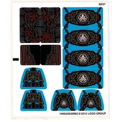 LEGO PART 14502 Sticker Sheet for Set 70008-1 | Rebrickable - Build ...