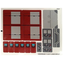 LEGO PART 14920 Sticker Sheet for Set 75025-1 | Rebrickable - Build ...