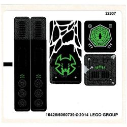 LEGO PART 16425 Sticker Sheet for Set 70130-1 | Rebrickable - Build ...