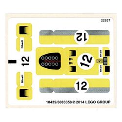 LEGO PART 18439 Sticker Sheet for Set 40193-1 | Rebrickable - Build ...