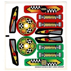 LEGO PART 23430 Sticker Sheet for Set 8241-1 | Rebrickable - Build with ...