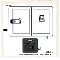 LEGO PART 25703 Sticker Sheet for Set 75138-1 | Rebrickable - Build ...