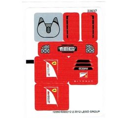 LEGO PART 10990 Sticker Sheet for Set 30191-1 | Rebrickable - Build ...