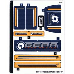 LEGO PART 30721 Sticker Sheet for Set 60151-1 | Rebrickable - Build ...