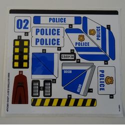 LEGO PART 30891 Sticker Sheet for Set 60138-1 | Rebrickable - Build ...