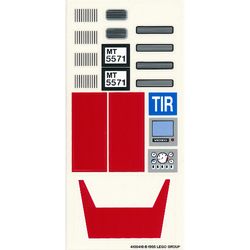 LEGO PART 4100418 Sticker Sheet for Set 5571-1 | Rebrickable - Build ...