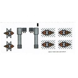 LEGO PART 43663 Sticker Sheet for Set 6739-1 | Rebrickable - Build with ...