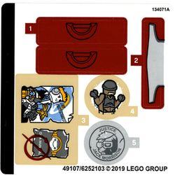 LEGO PART 49107 Sticker Sheet for Set 75972-1 | Rebrickable - Build ...