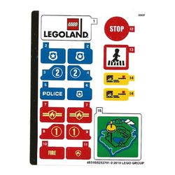 LEGO PART 49316 Sticker Sheet for Set 40347-1 | Rebrickable - Build ...