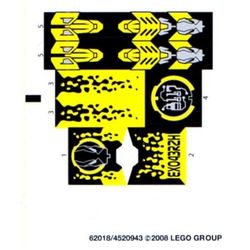 LEGO PART 62018b Sticker Sheet for Set 8117-1 | Rebrickable - Build ...