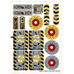 LEGO PART 71987 Sticker Sheet for Set 8482-1 | Rebrickable - Build with ...