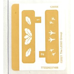 LEGO PART 77332 Sticker Sheet for Set 40443-1 | Rebrickable - Build ...