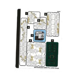 LEGO PART 80475 Sticker Sheet for Set 76185-1 | Rebrickable - Build ...