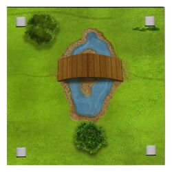 LEGO PART upn0316pr0015 Baseplate with 4 Square Corner Holes and Grass ...