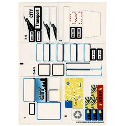 LEGO PART 91970 Sticker Sheet for Set 8404-1 | Rebrickable - Build with ...