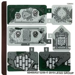 LEGO PART 60468 Sticker Sheet for Set 70420-1 | Rebrickable - Build ...