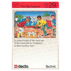 LEGO PART cardupn0076pr0086 Activity Card, Set 9603, Invention 29 - The ...