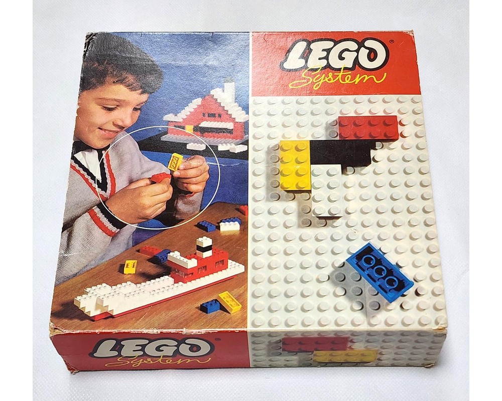 LEGO Set 020-1 Basic Building Set in Cardboard (1965 System ...
