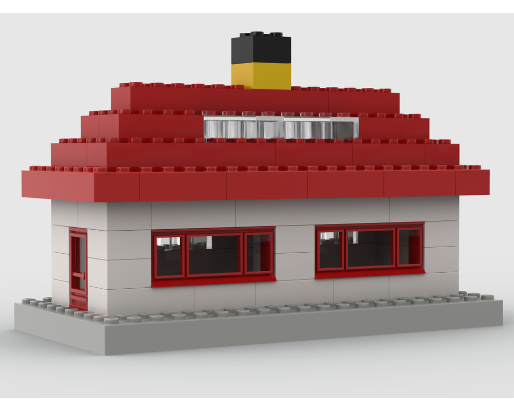 LEGO Set 022-1-c6 House (1968 System) | Rebrickable - Build with LEGO