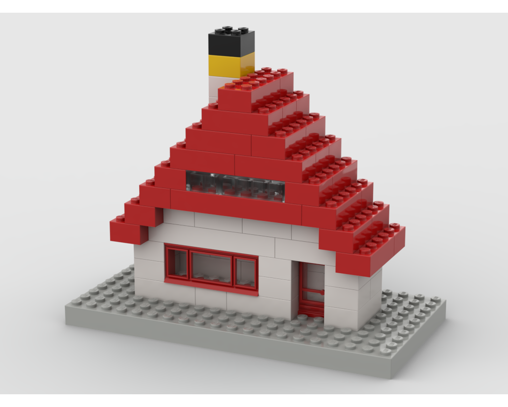 LEGO Set 022-1-c9 House (1968 System) | Rebrickable - Build with LEGO