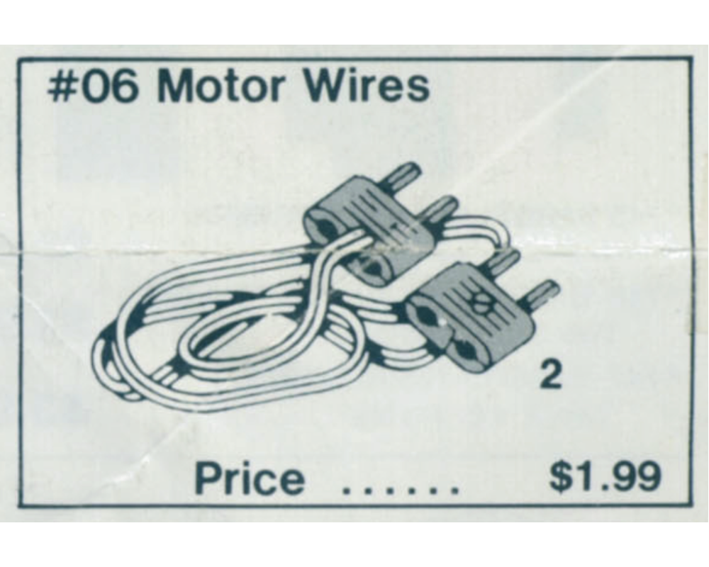 LEGO Set 06-1 Motor Wires (1980 Service Packs > Technic) | Rebrickable ...