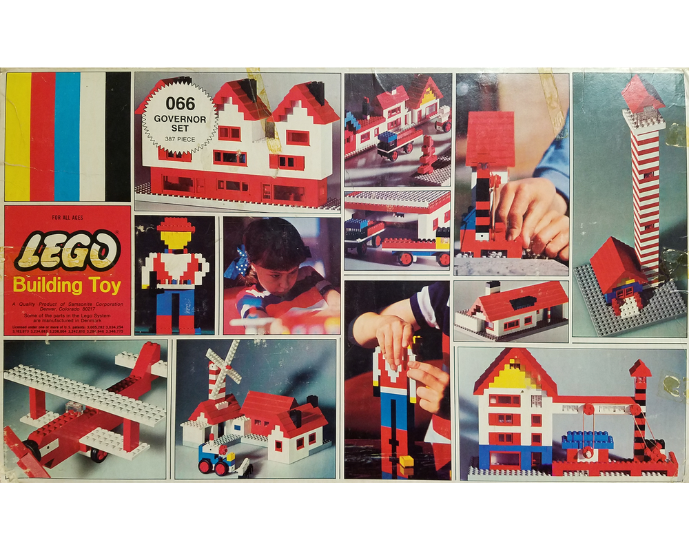 LEGO Set 066-2 Governor Set (1968 System > Samsonite) | Rebrickable ...