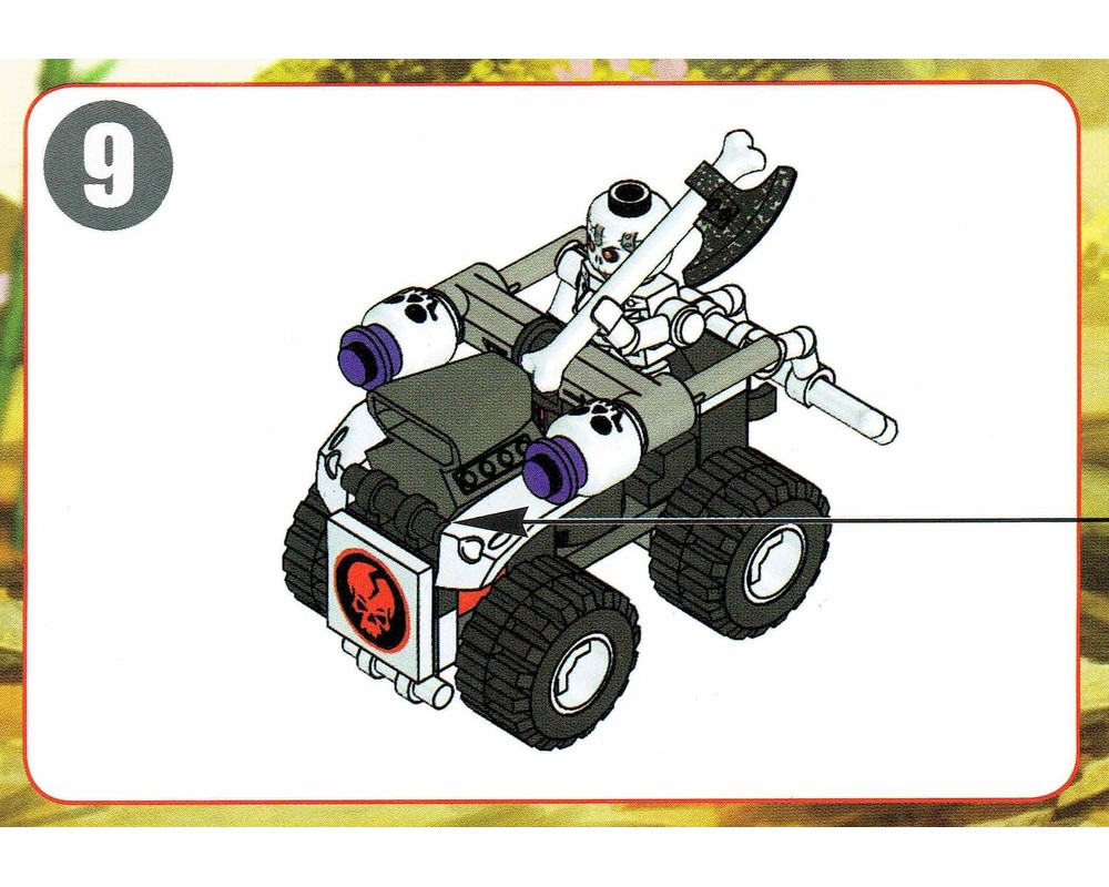 LEGO Set 0756682762-1-b1 Seleton Tank (2011 Books > Activity Books with ...