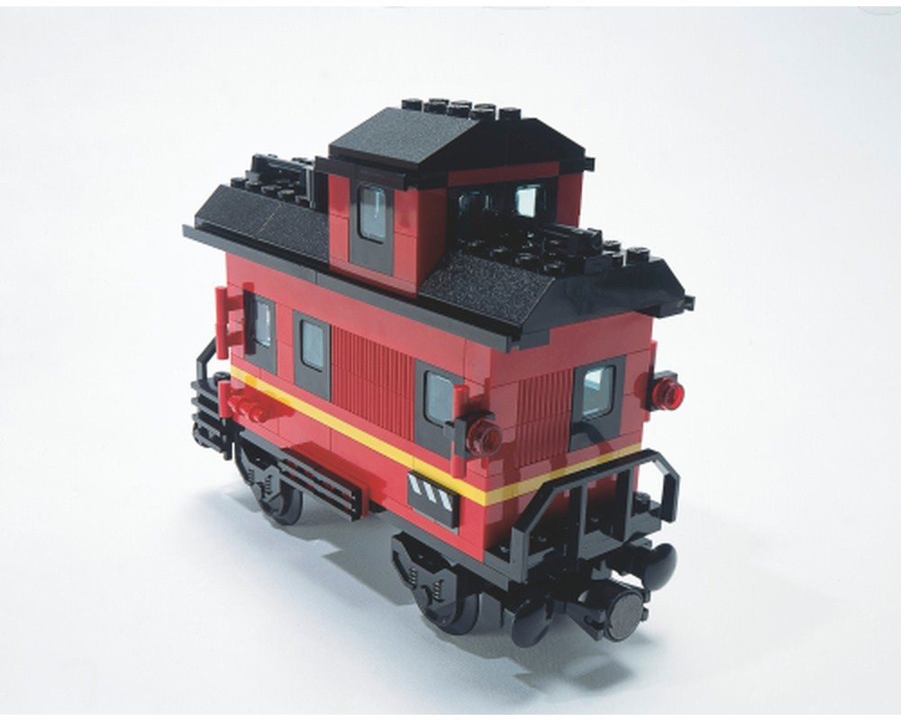 LEGO Set 10014-1 Caboose (2001 Train > 9V) | Rebrickable - Build with LEGO
