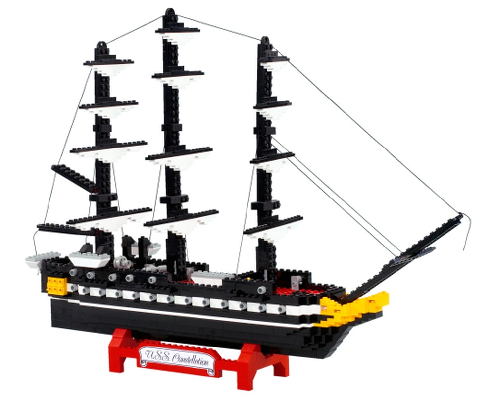 LEGO Set 10021-1 U.S.S. Constellation (2003 Hobby Sets) | Rebrickable ...