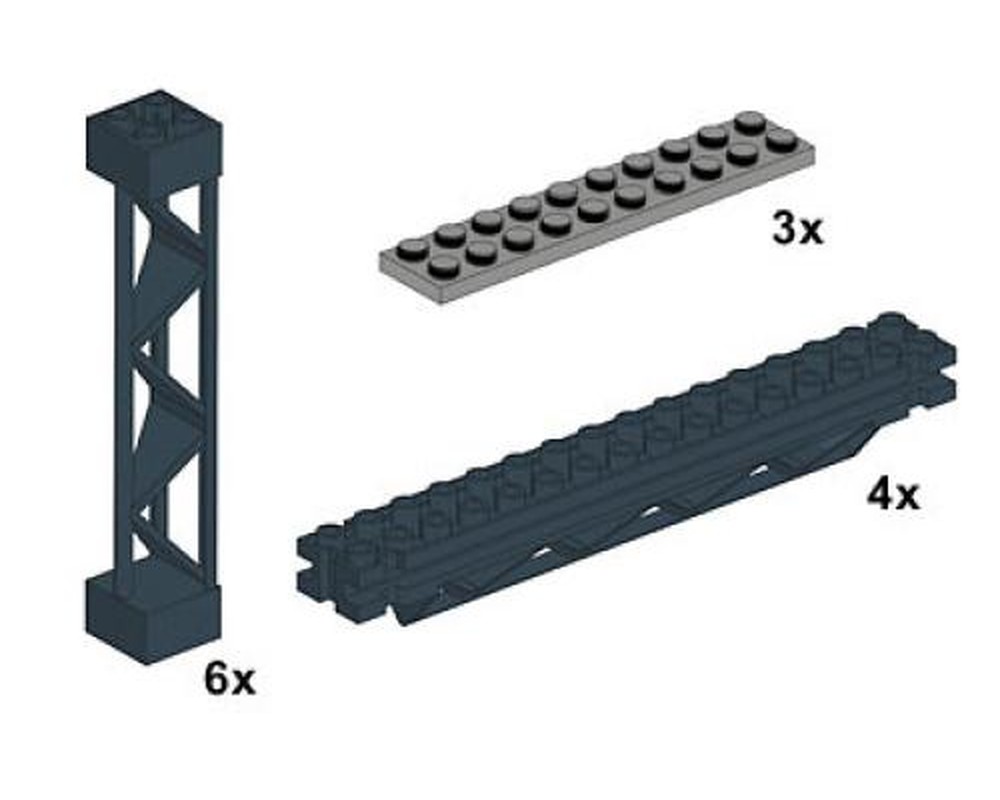LEGO Set 10045-1 Pillars and Beams (2002 Bulk Bricks) | Rebrickable ...