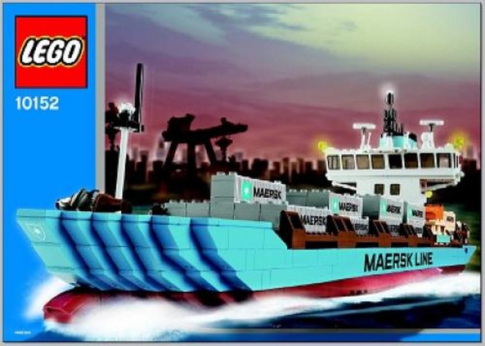 LEGO Set 10152-3 Maersk Line Container Ship 2006 Edition (2006 Creator ...