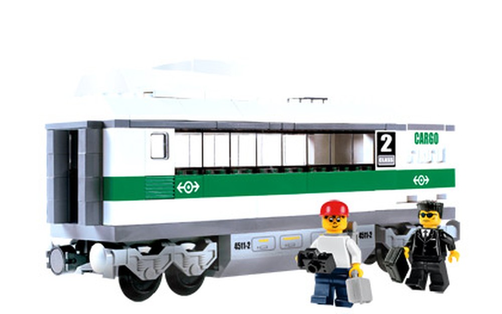 LEGO Set 10158-1 High Speed Train Car (2004 Train > 9V > World City ...