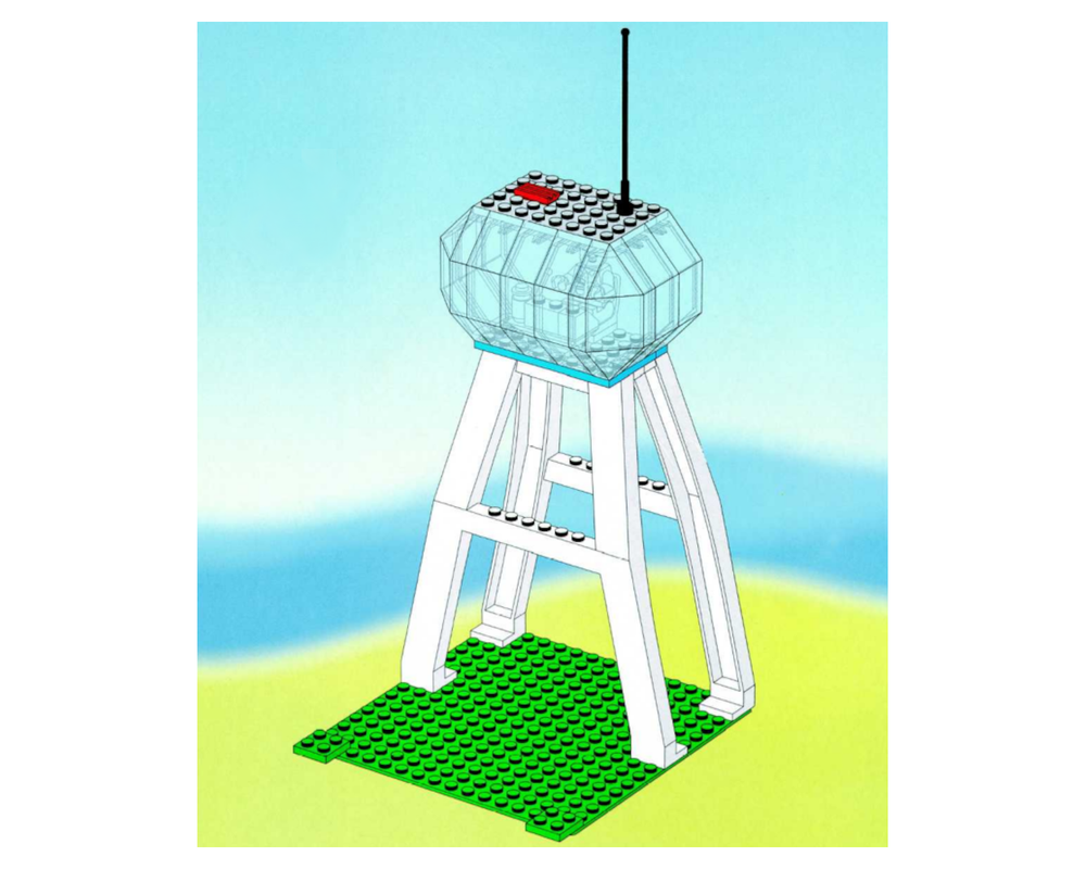 LEGO Set 10159-1-s2 Airport Control Tower (2004 City > Airport ...