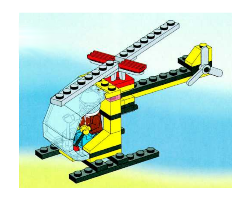 LEGO Set 10159-1-s5 Small Helicopter (2004 City > Airport ...