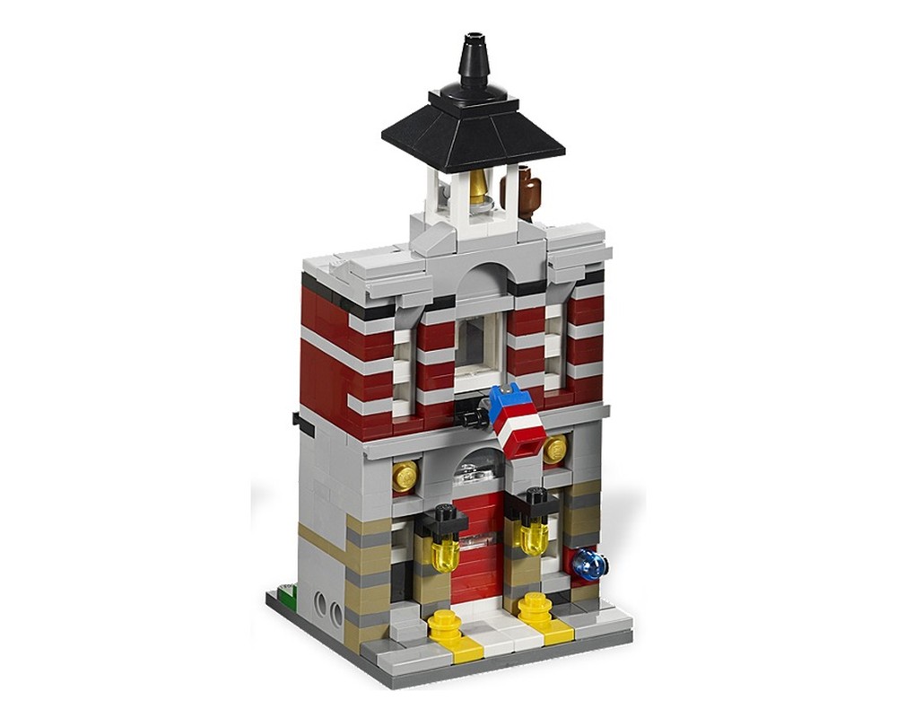 LEGO Set 10230-1-s4 Mini Modulars - Fire Brigade (2012 Modular ...