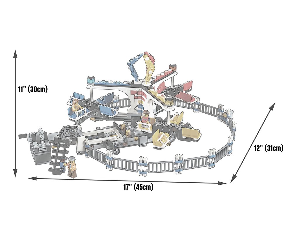 LEGO Set 10244-1 Fairground Mixer (2014 Creator > Creator Expert ...
