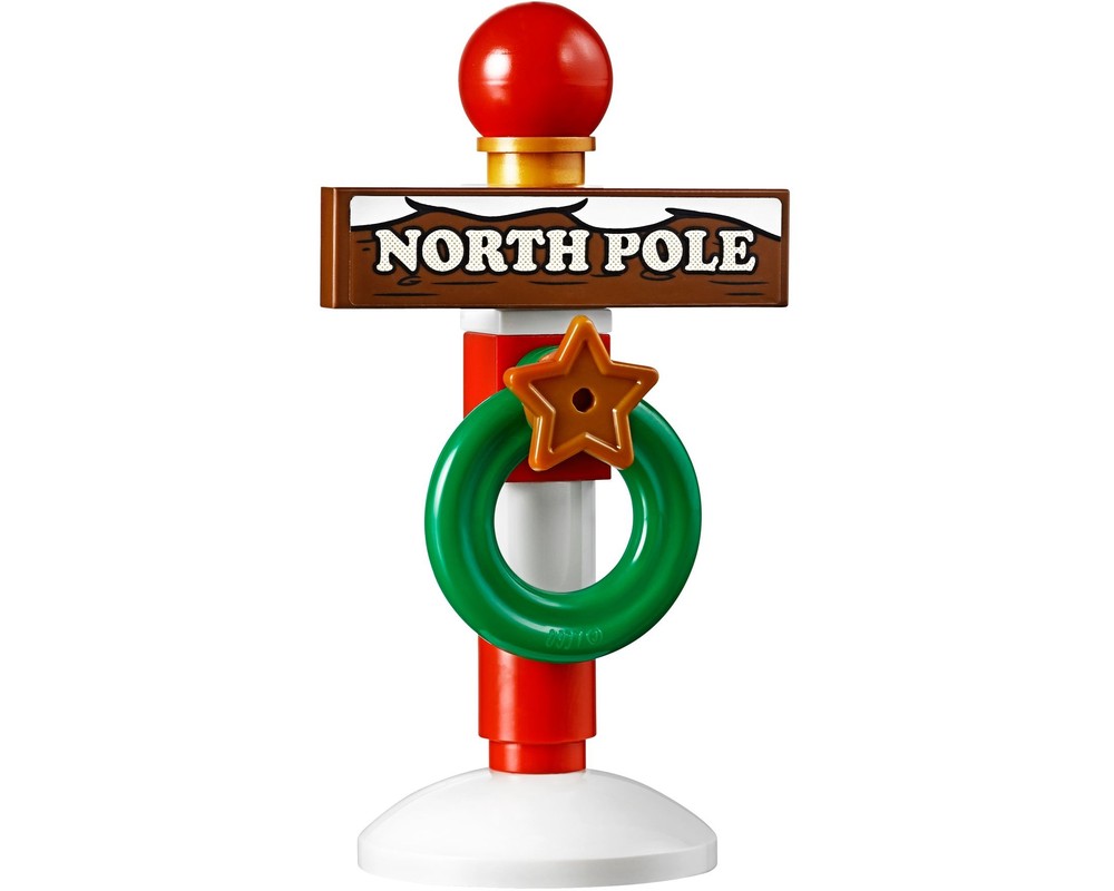 LEGO Set 10245-1-s1 North Pole Marker (2014 Seasonal > Christmas ...