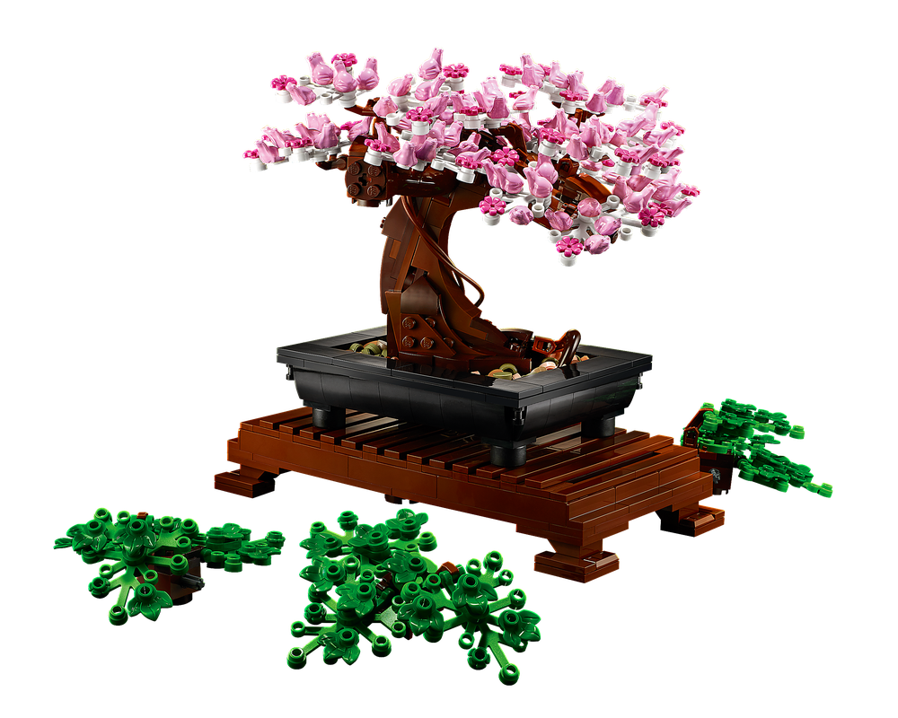 Review: 10348-1 - Japanese Red Maple Bonsai Tree | Rebrickable - Build ...