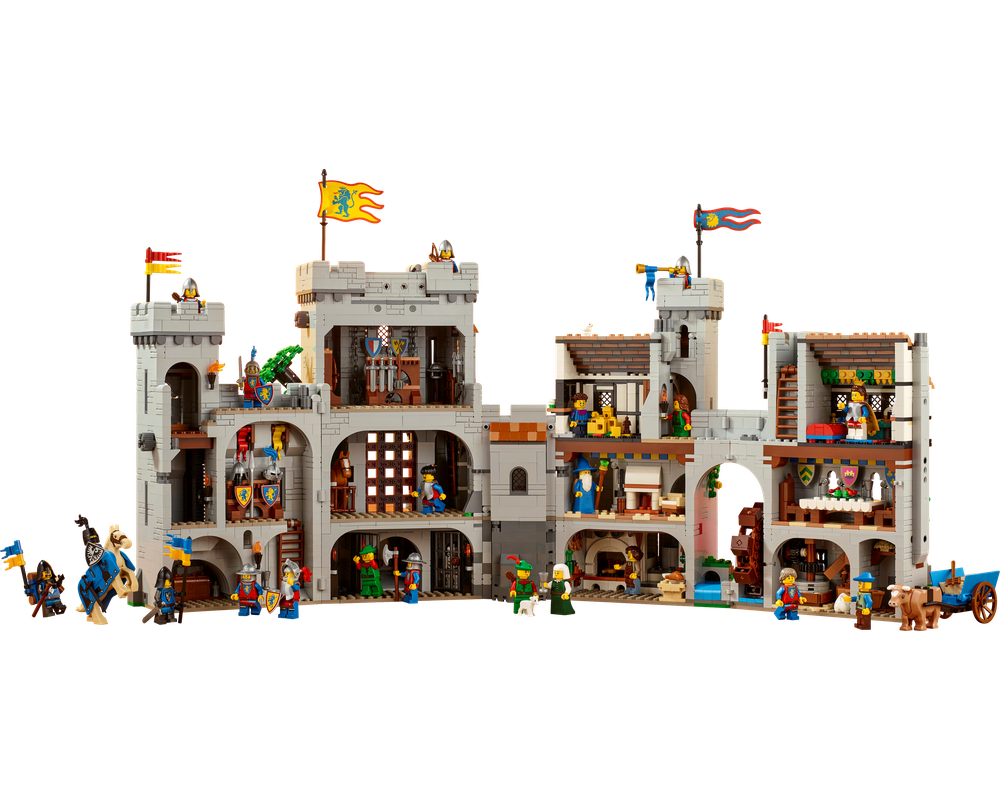 LEGO Set 10305-1 Lion Knights' Castle (2022 Icons) | Rebrickable ...
